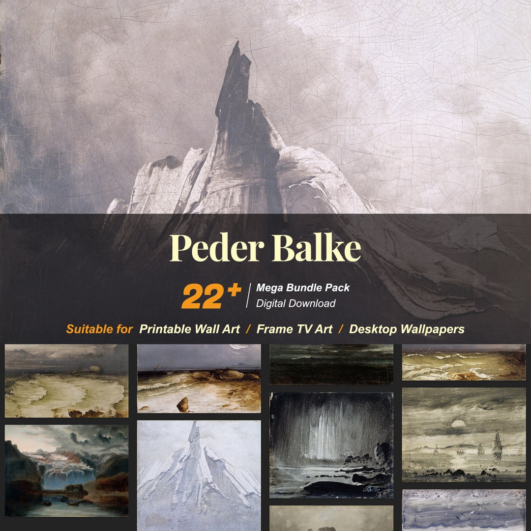 22+ Peder Balke Famous Paintings Collection | High-resolution Digital ...
