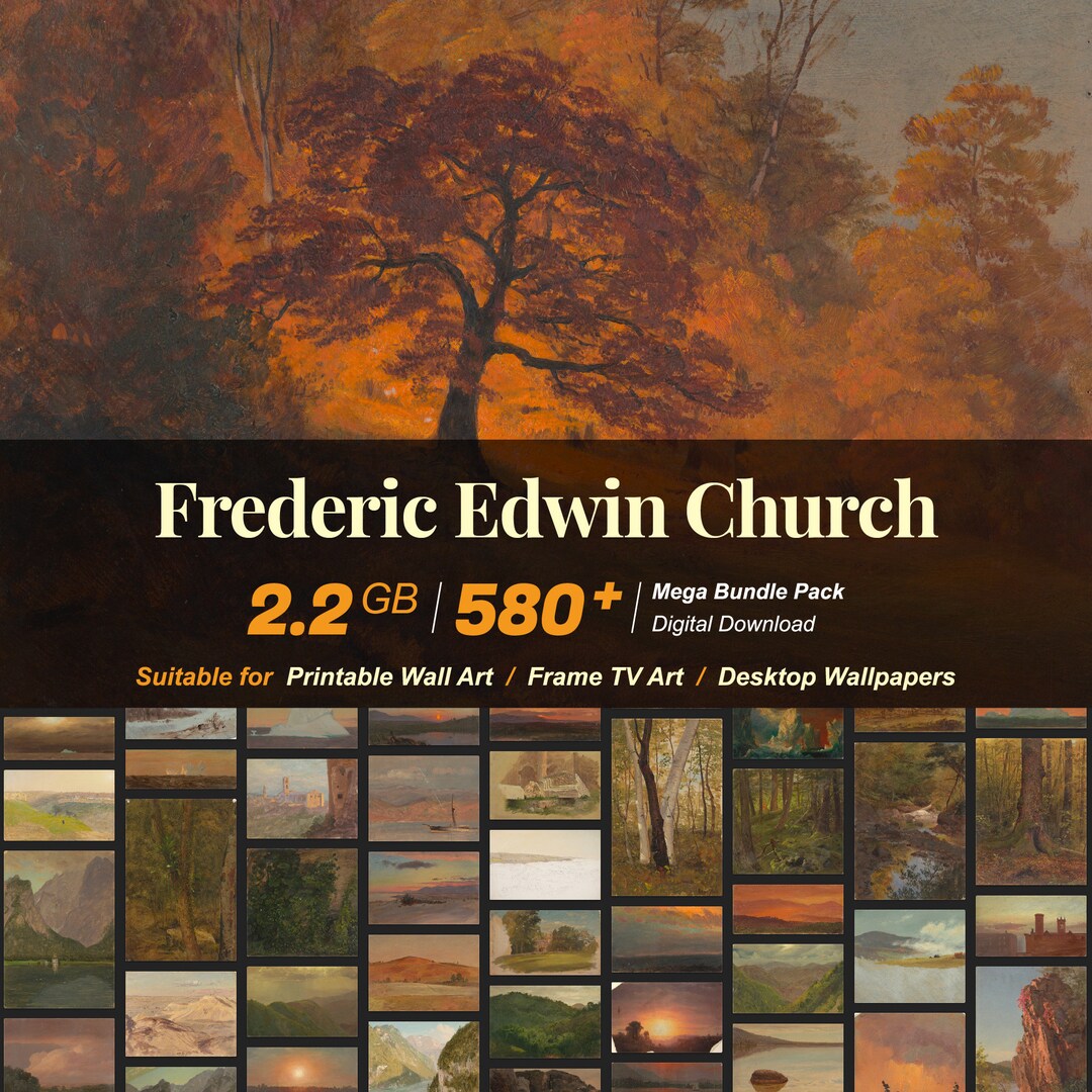 580+ Frederic Edwin Church Famous Paintings Collection | High ...