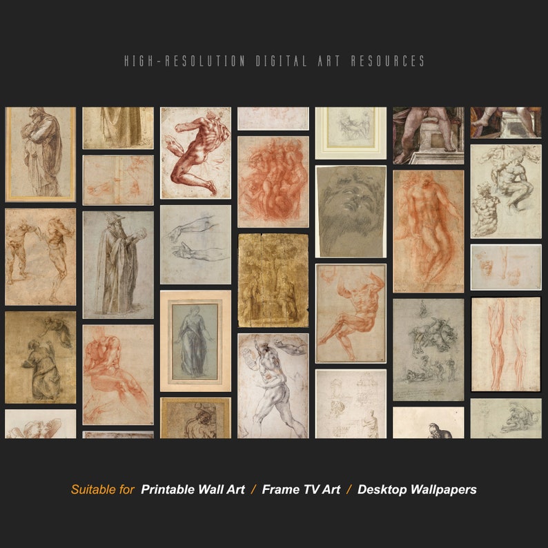 140+ Michelangelo Buonarroti Famous Paintings Collection | High ...