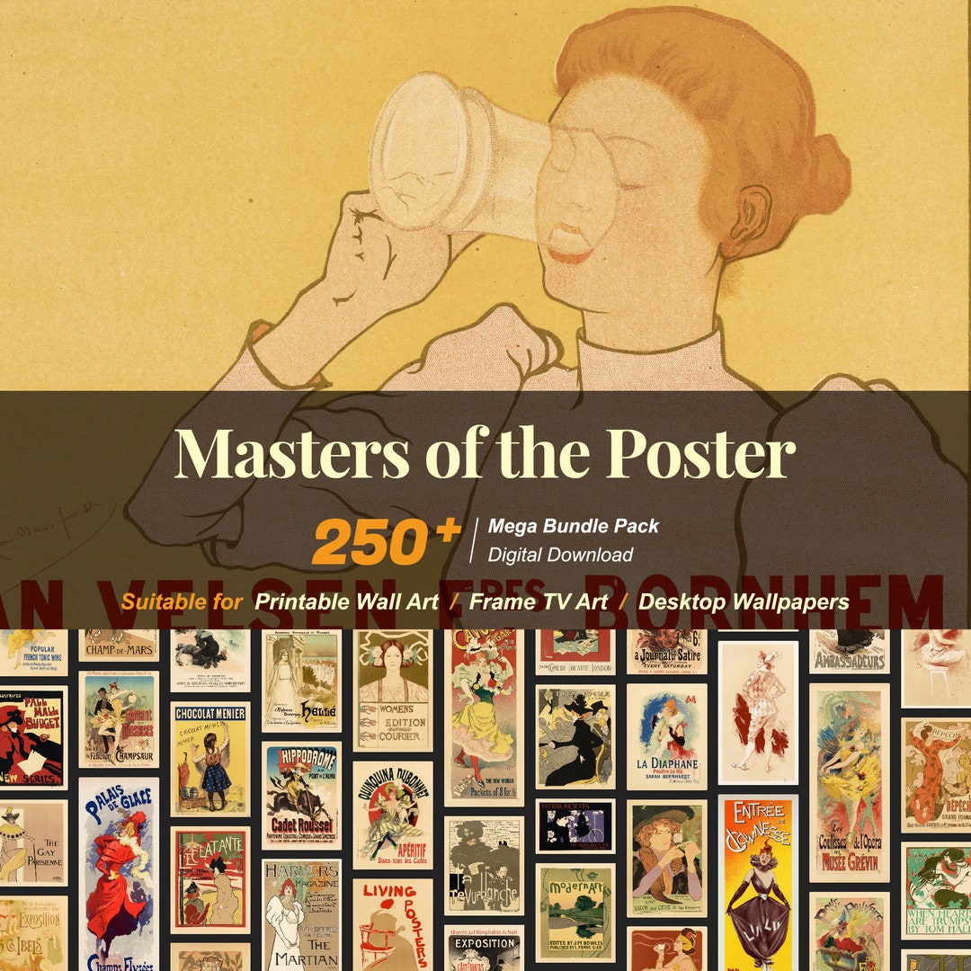 250+ Masters of the Poster | Vintage Posters | Wall Art Prints | High ...