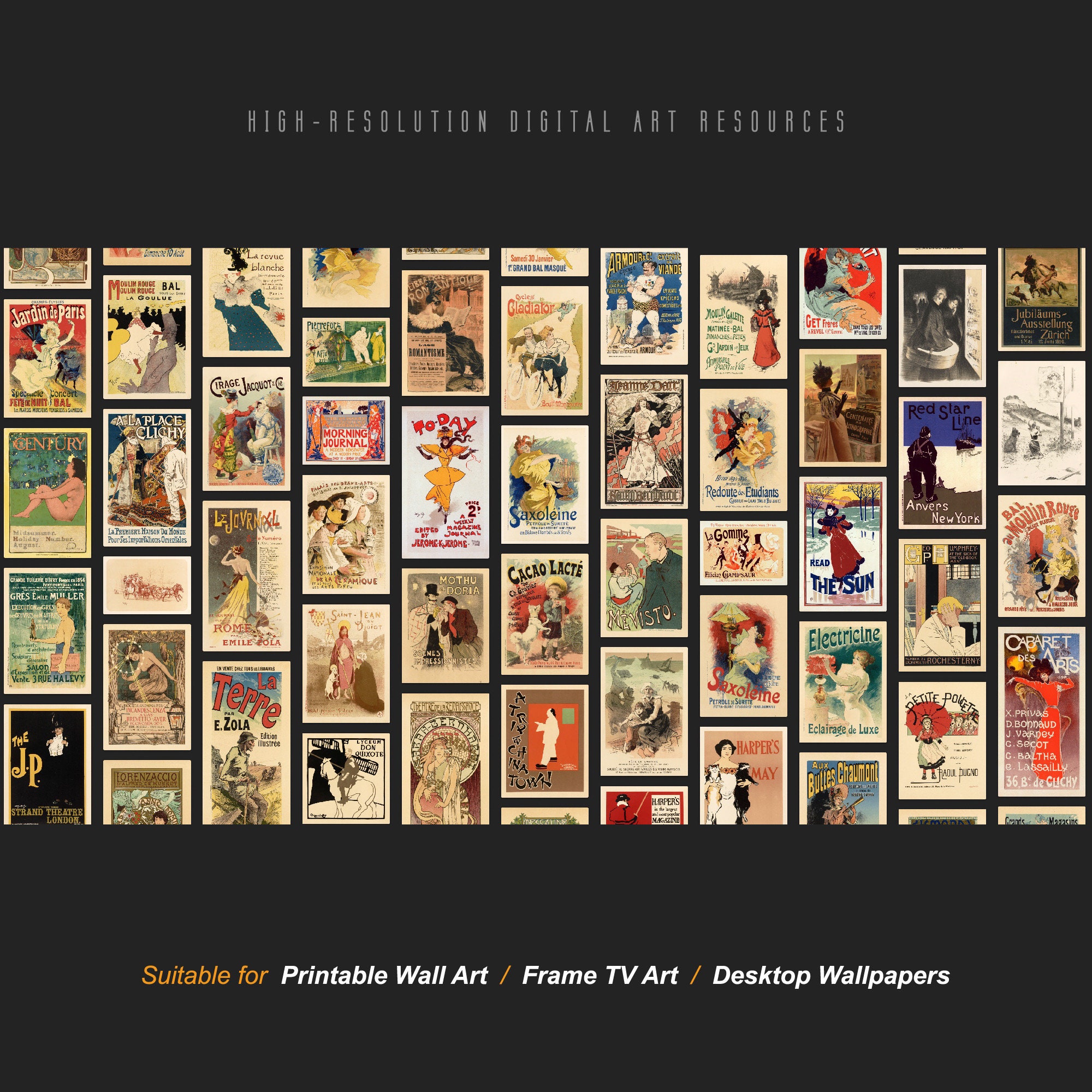 250+ Masters of the Poster | Vintage Posters | Wall Art Prints | High ...