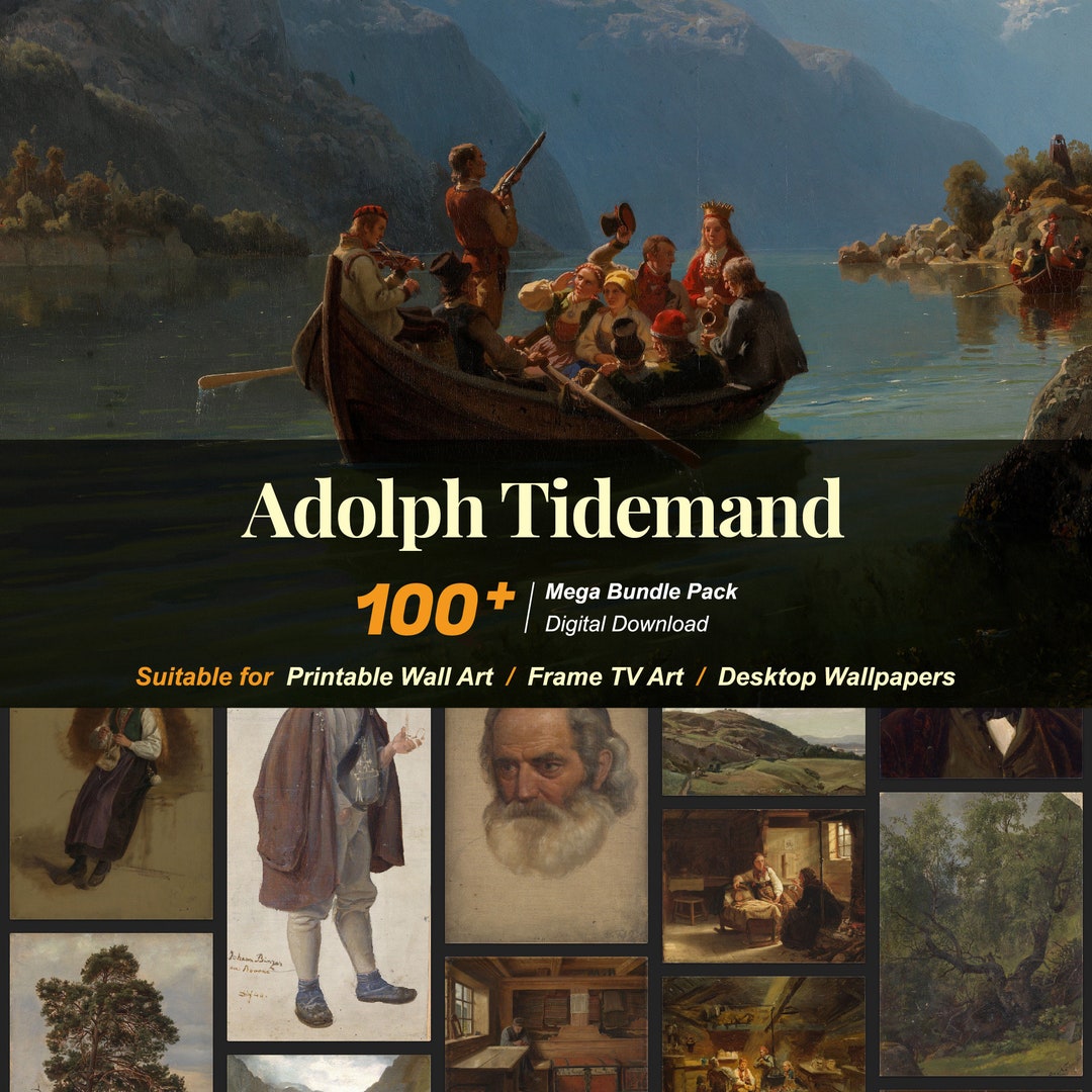 100+ Adolph Tidemand Famous Paintings Collection | High-resolution ...