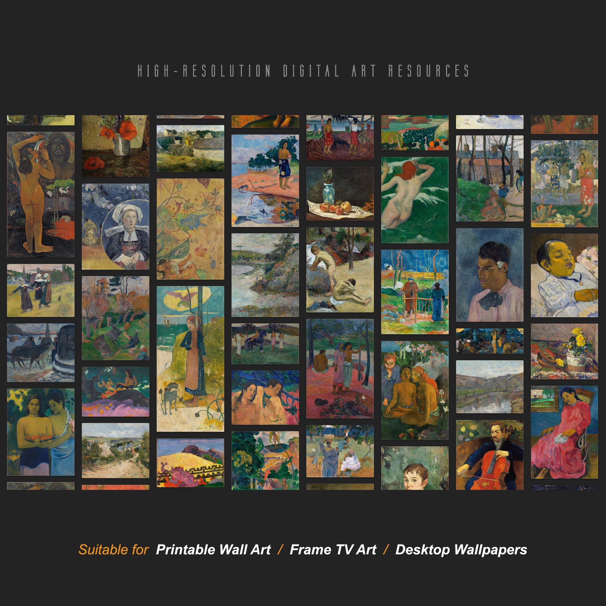 300+ Paul Gauguin Famous Paintings Collection | High-resolution Digital ...