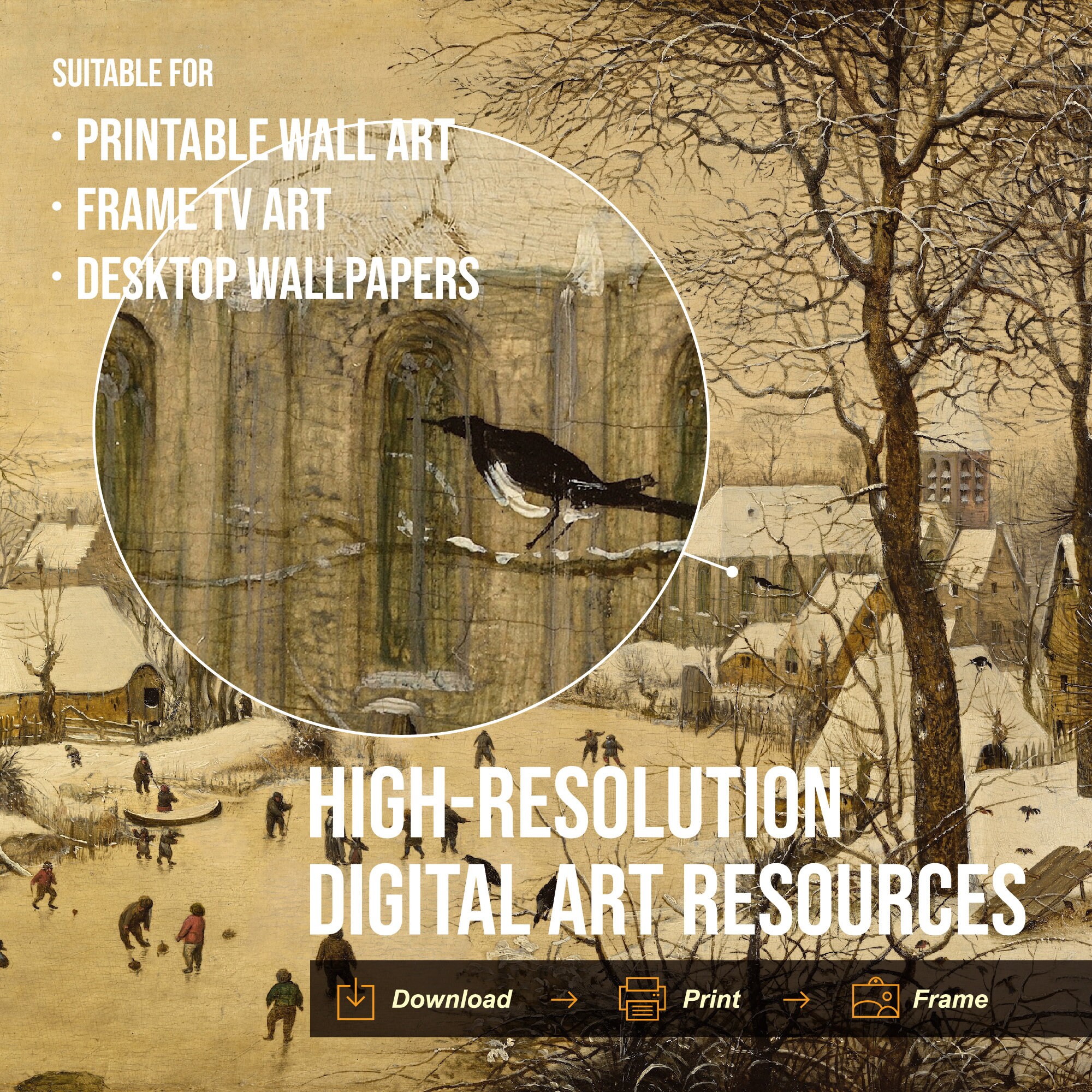 120 Pieter Bruegel the Elder Famous Paintings Collection High ...