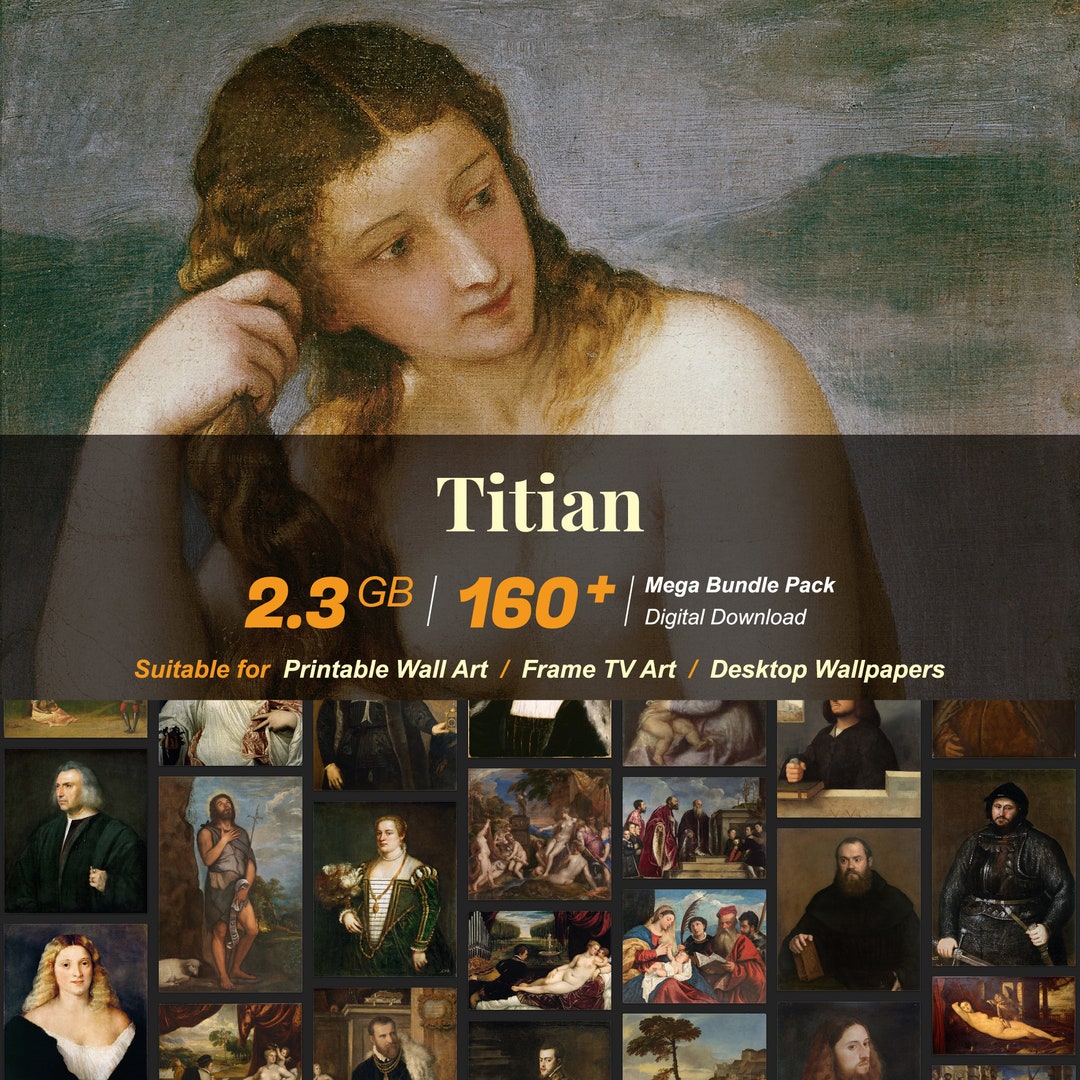 160+ Titian Famous Paintings Collection | High-resolution Digital Art ...
