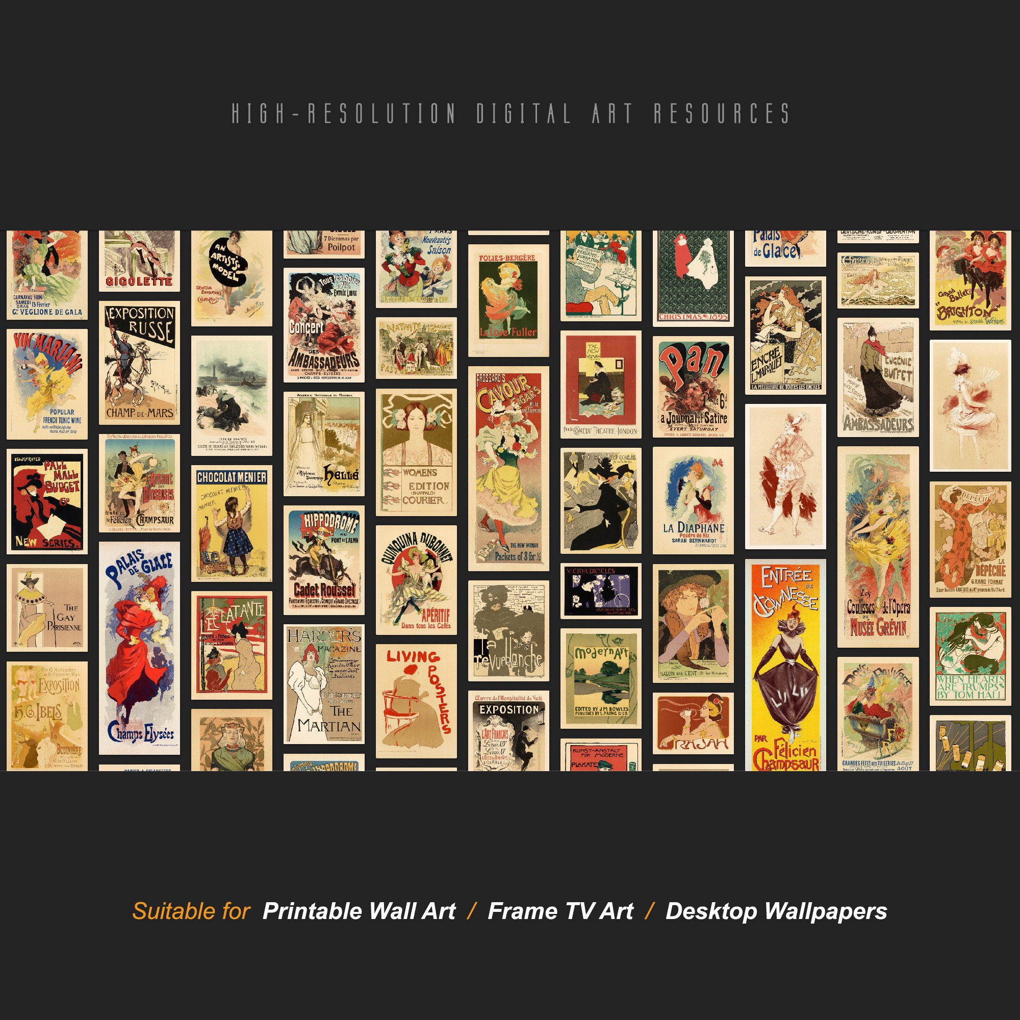 250+ Masters of the Poster | Vintage Posters | Wall Art Prints | High ...