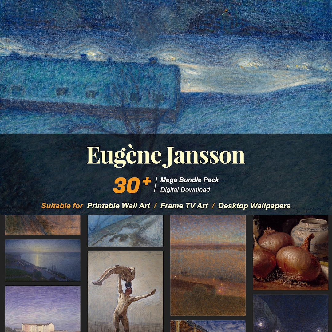 30+ Eugène Jansson Famous Paintings Collection | High-resolution ...