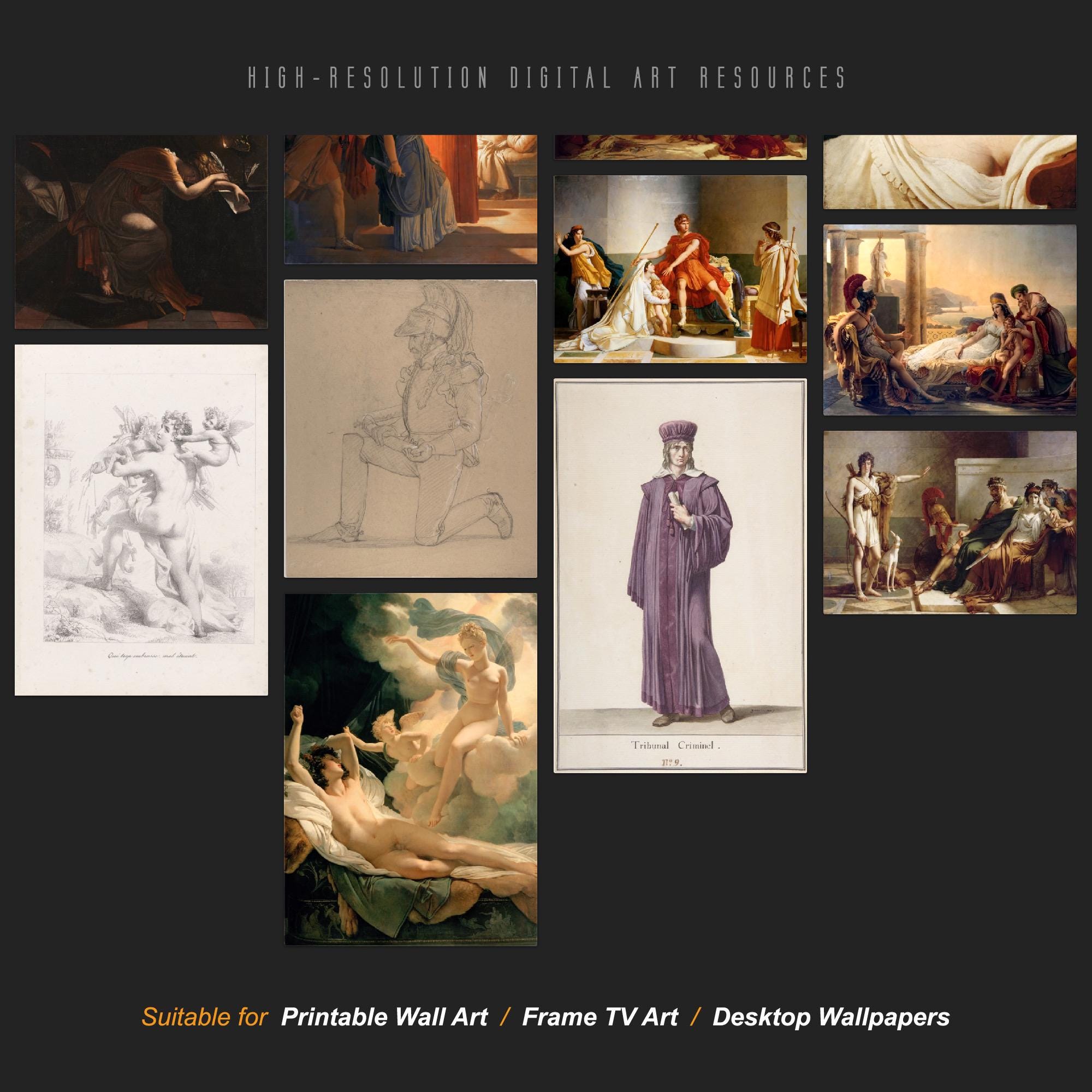 Pierre-narcisse Guérin Paintings: High-resolution Digital Art (digital ...