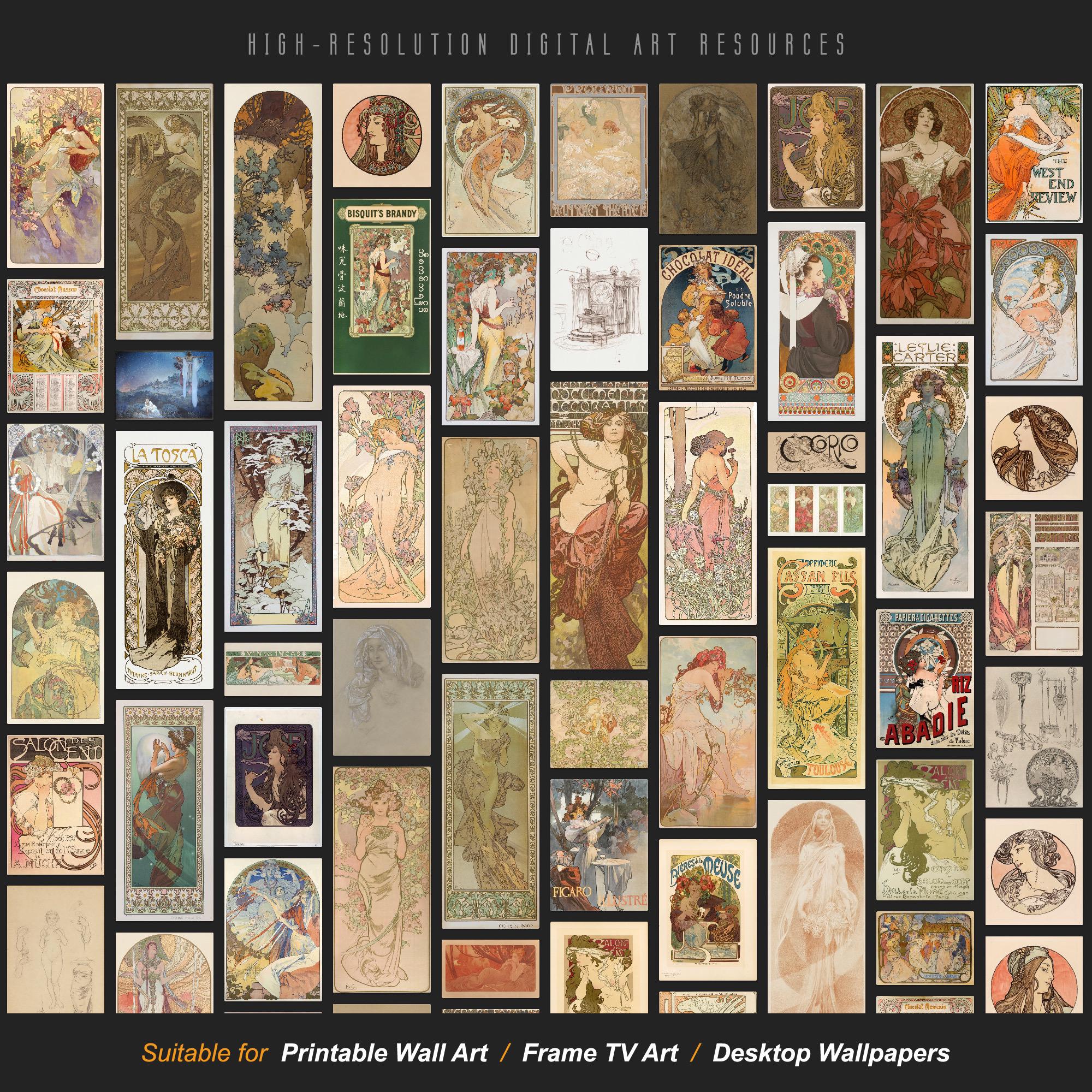 230+ Alphonse Mucha Famous Paintings Collection | High-resolution ...