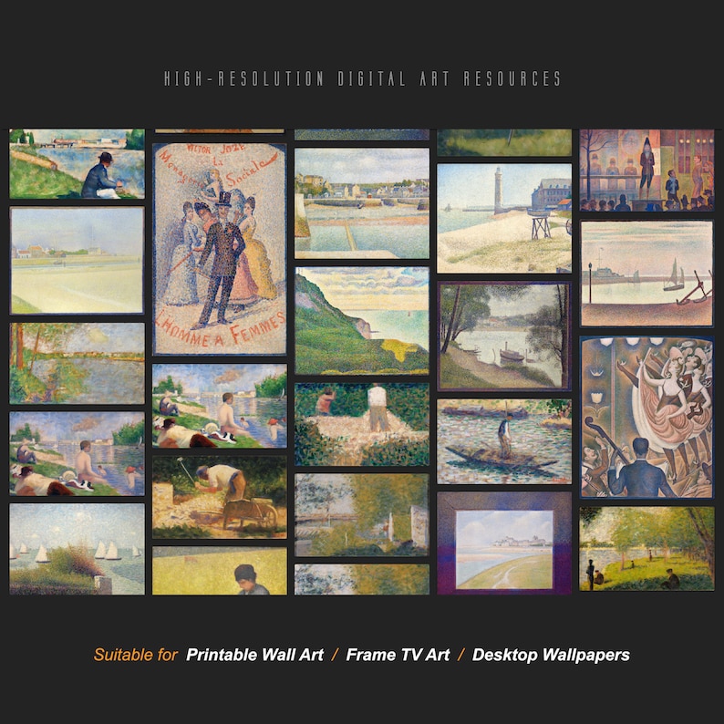 130+ Georges Seurat Famous Paintings Collection | High-resolution ...
