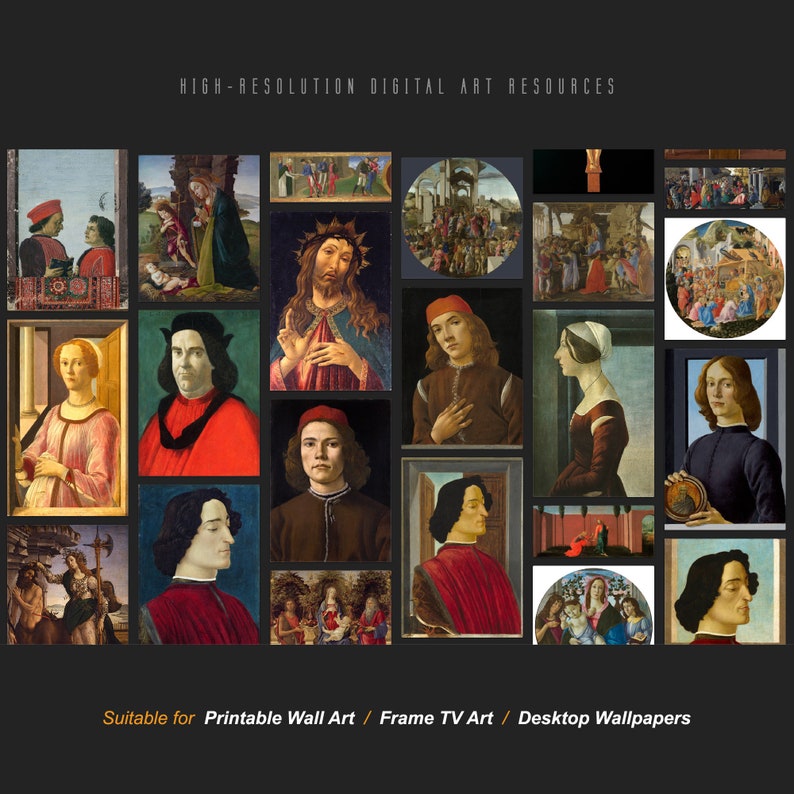 110+ Sandro Botticelli Famous Paintings Collection | High-resolution ...