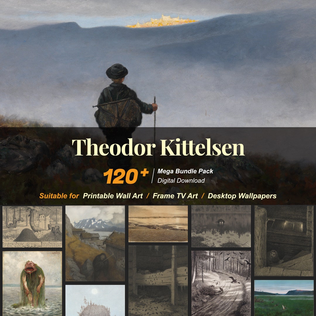 120+ Theodor Kittelsen Famous Paintings Collection | High-resolution ...