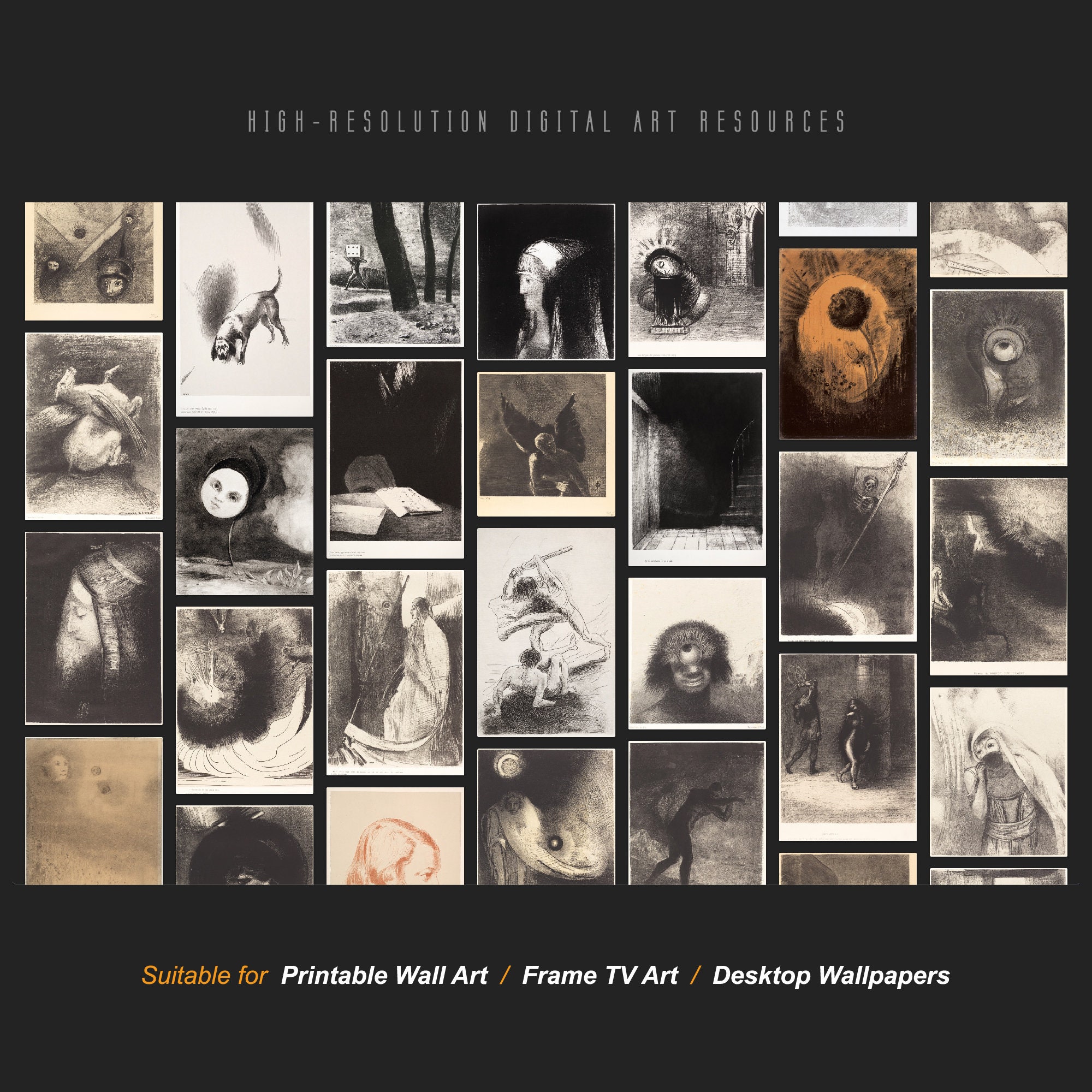 200+ Odilon Redon Famous Paintings Collection | High-resolution Digital ...