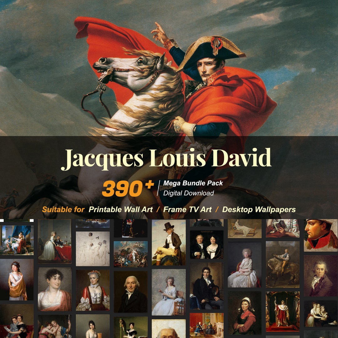 390+ Jacques Louis David Famous Paintings Collection | High-resolution ...