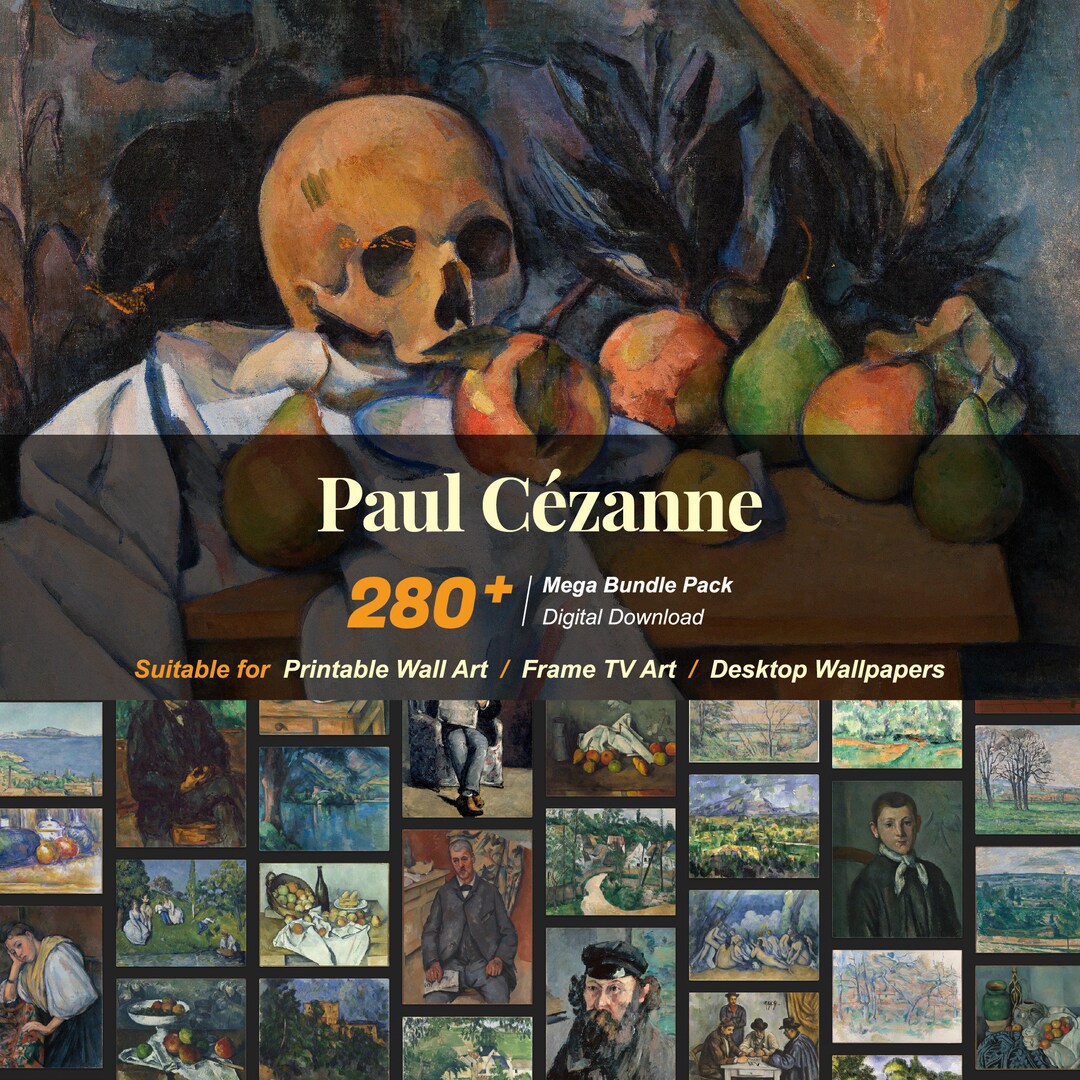 280+ Paul Cézanne Famous Paintings Collection | High-resolution Digital ...