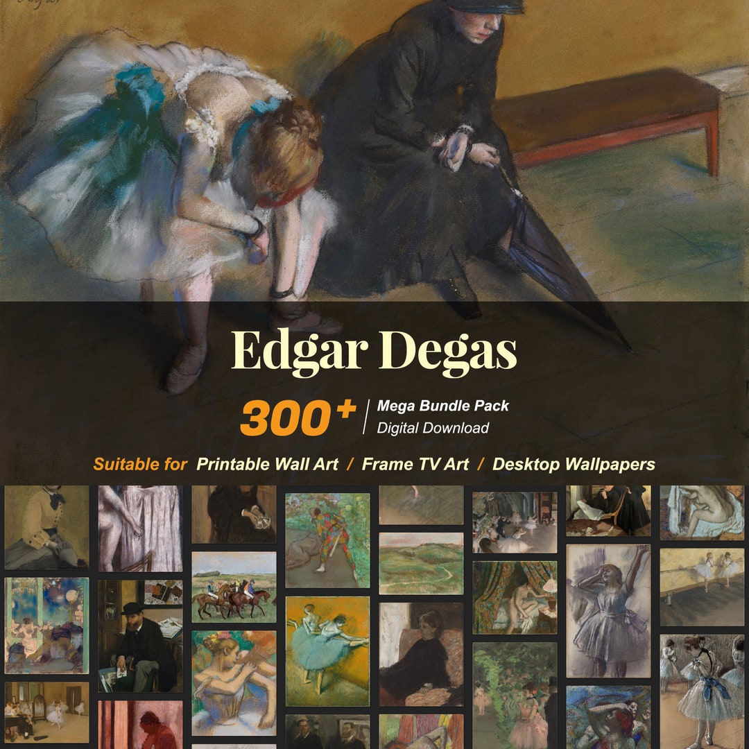 300+ Edgar Degas Famous Paintings Collection | High-resolution Digital ...