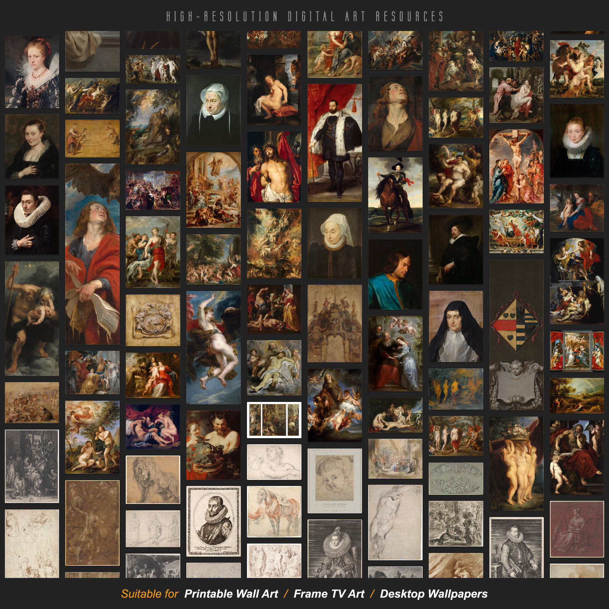500+ Peter Paul Rubens Famous Paintings Collection | High-resolution ...
