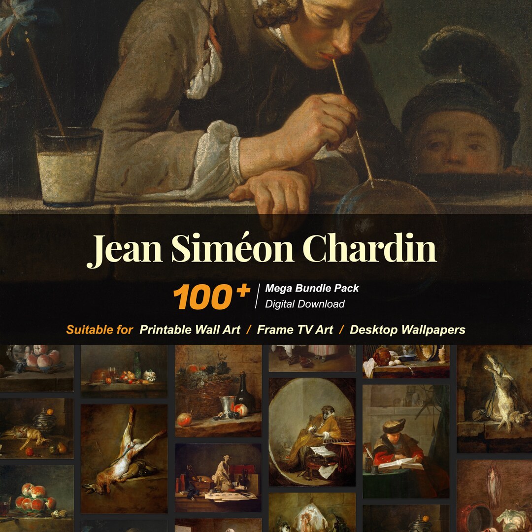 100+ Jean Siméon Chardin Famous Paintings Collection | High-resolution ...