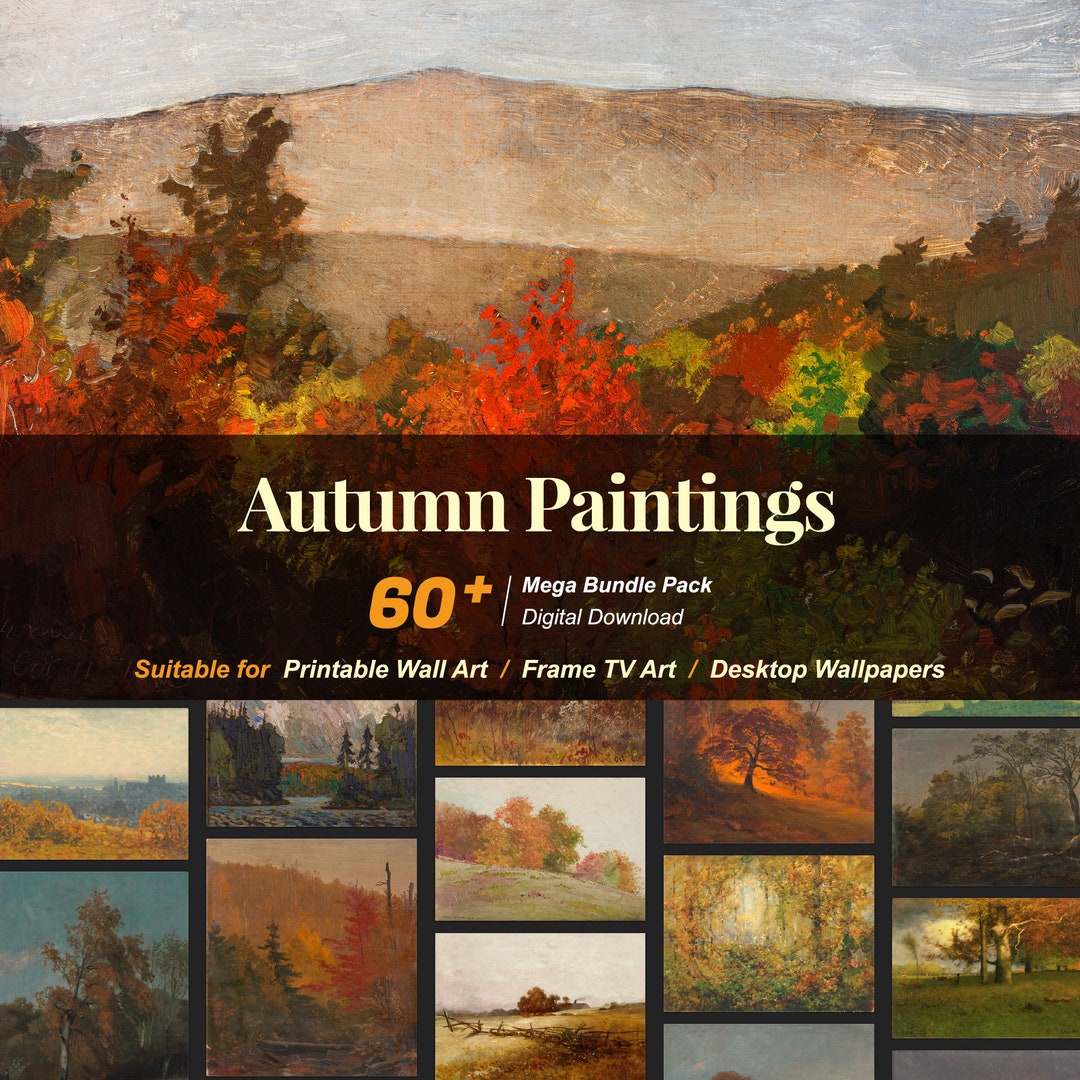 60+ Autumn Paintings Famous Paintings Collection | High-resolution ...