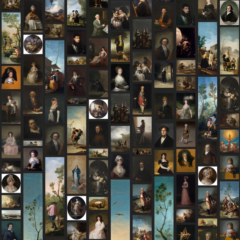 Colección de más de 1300 pinturas famosas de Francisco Goya / Recursos ...