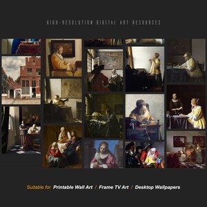 30+ Johannes Vermeer Famous Paintings Collection | High-resolution ...