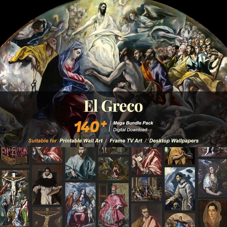 140+ El Greco Famous Paintings Collection | High-resolution Digital Art ...