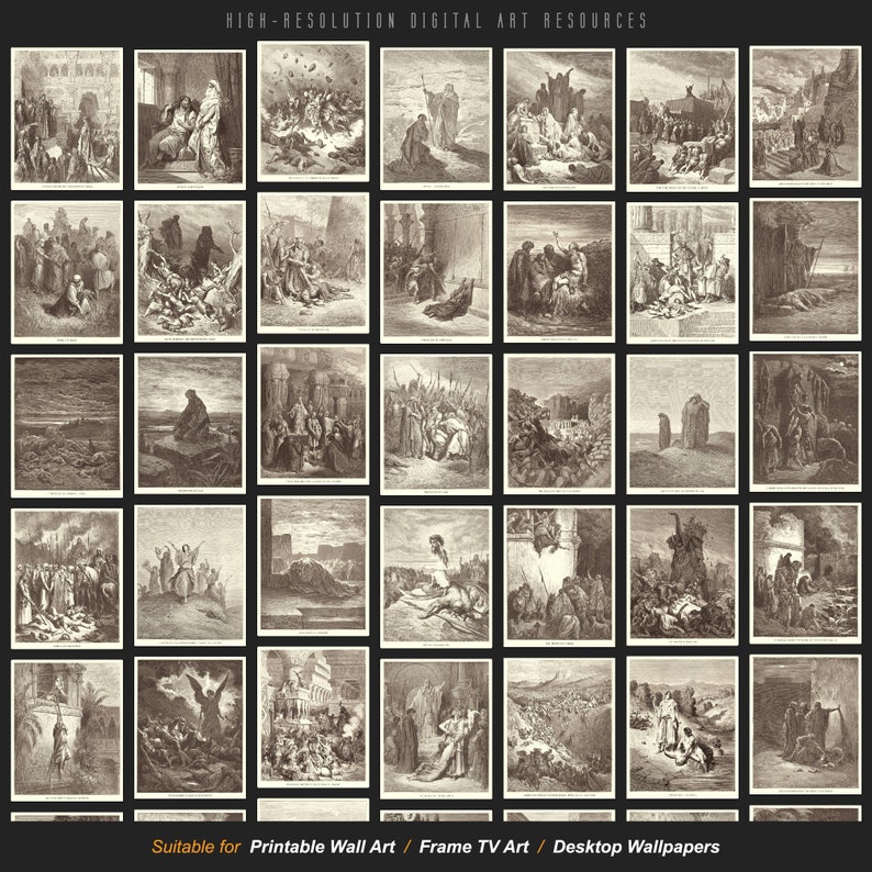 240+ the Dore Gallery of Bible Illustrations | Gustave Dore | High ...
