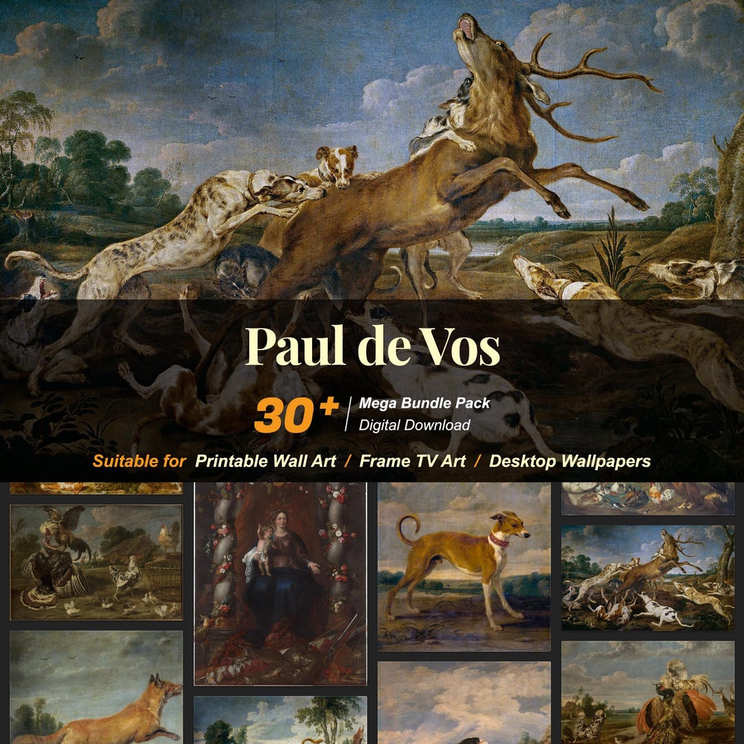 30+ Paul De Vos Famous Paintings Collection | High-resolution Digital ...