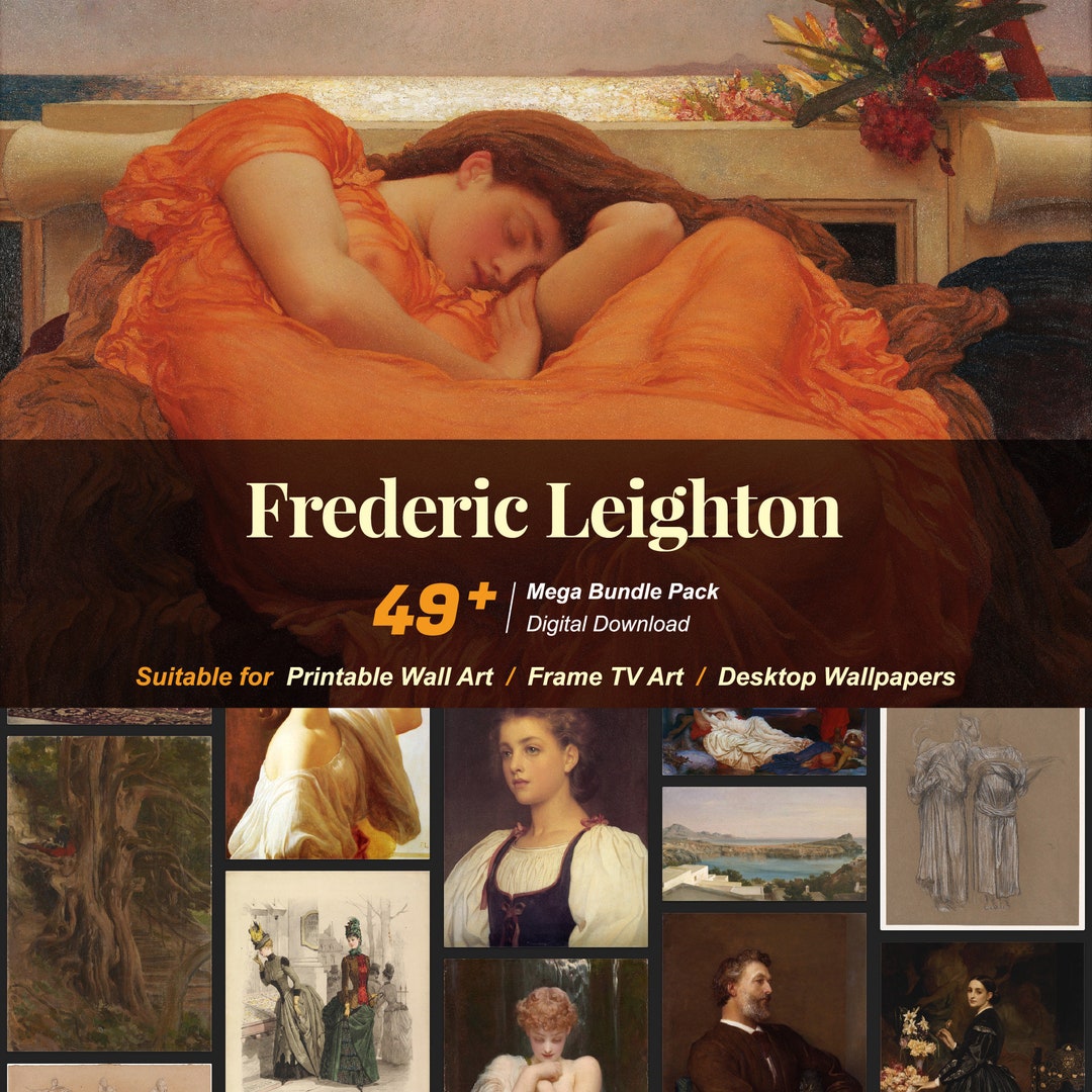 49+ Frederic Leighton Famous Paintings Collection | High-resolution ...