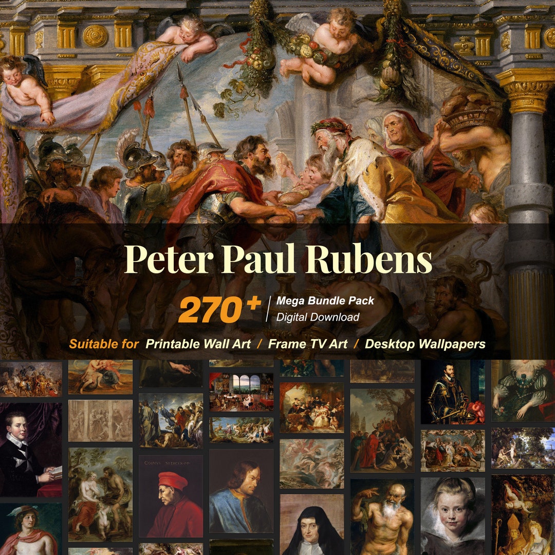 270 Peter Paul Rubens Famous Paintings Collection High-resolution ...