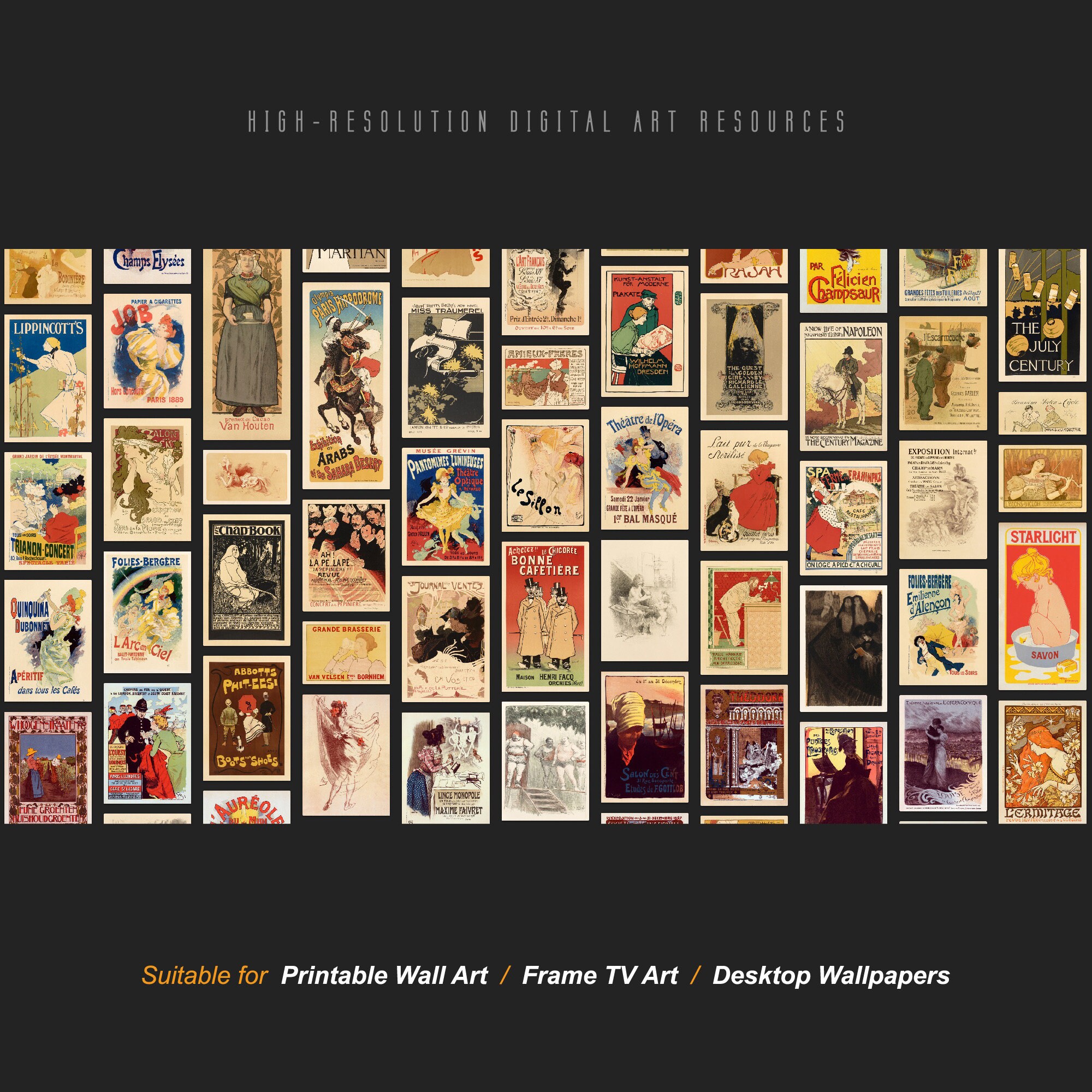 250+ Masters of the Poster | Vintage Posters | Wall Art Prints | High ...