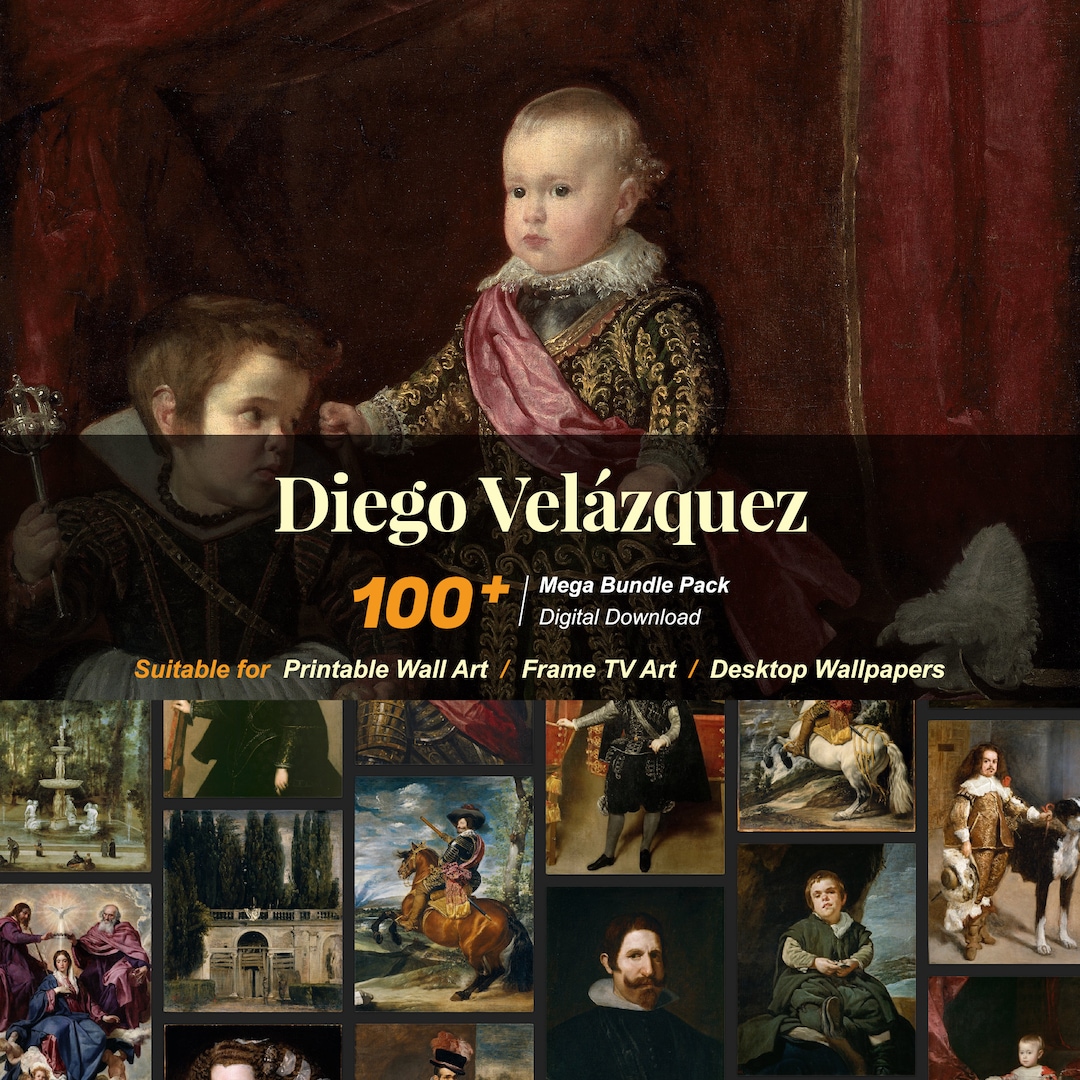 100+ Diego Velázquez Famous Paintings Collection | High-resolution ...