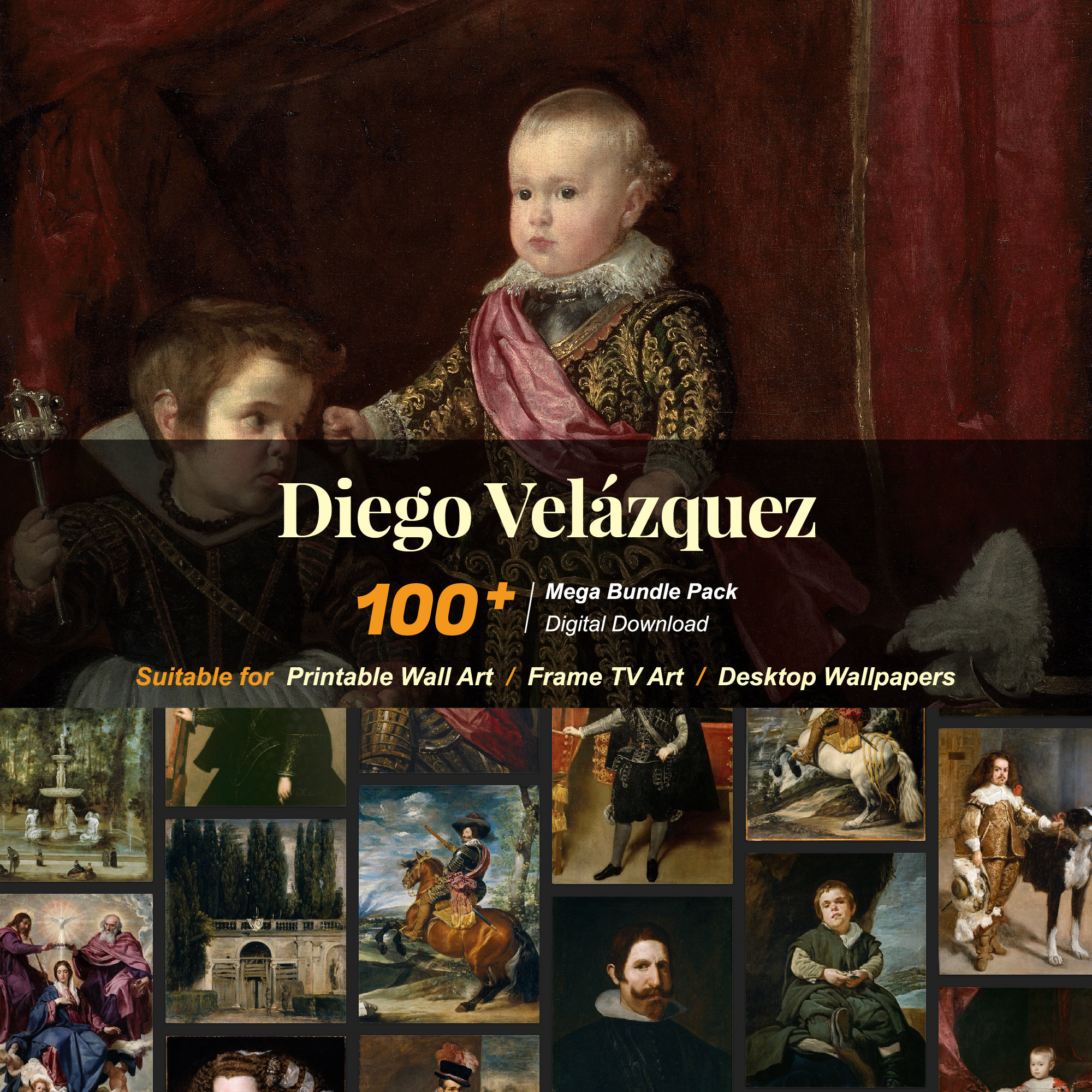 100+ Diego Velázquez Famous Paintings Collection | High-resolution ...