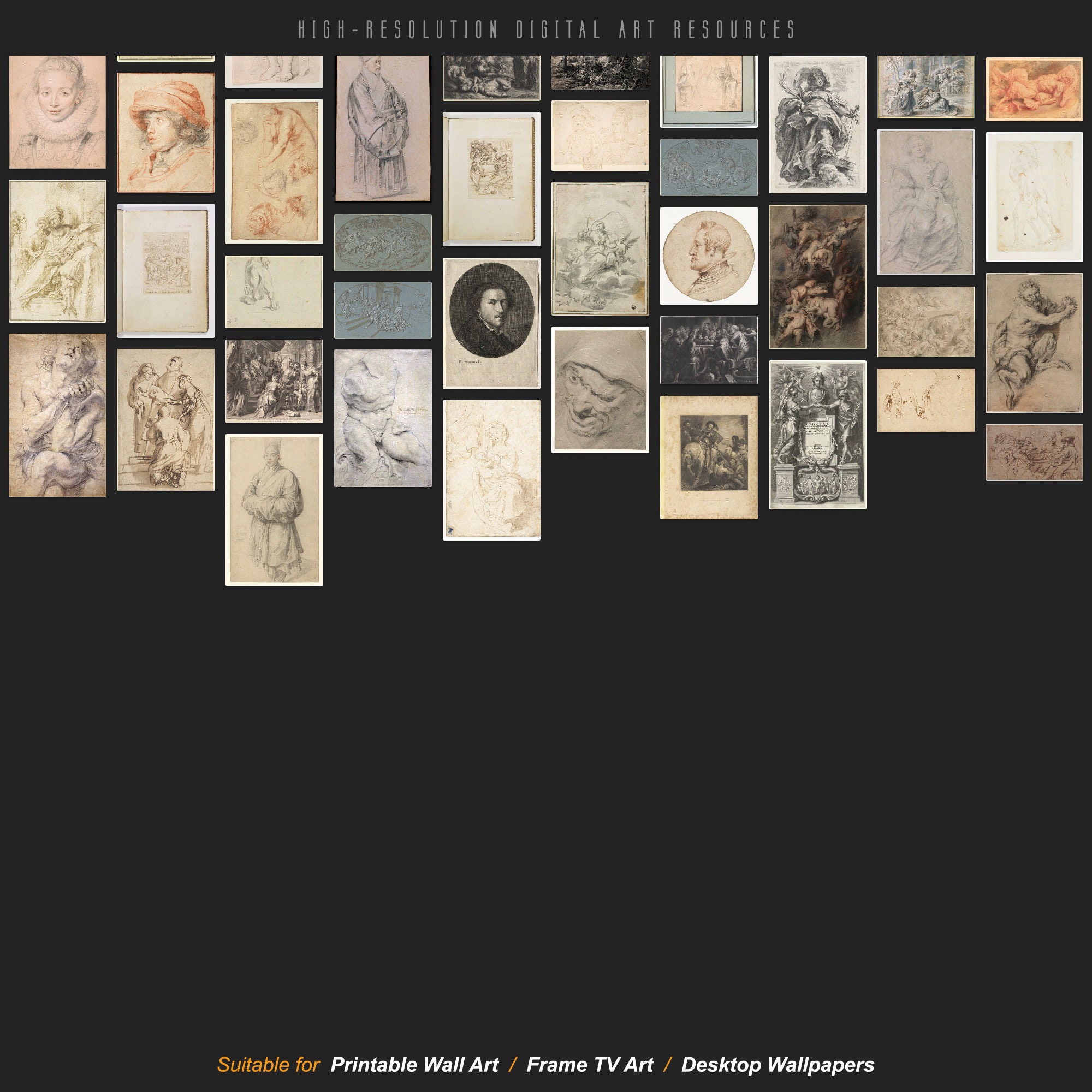 500 Peter Paul Rubens Famous Paintings Collection High-resolution ...