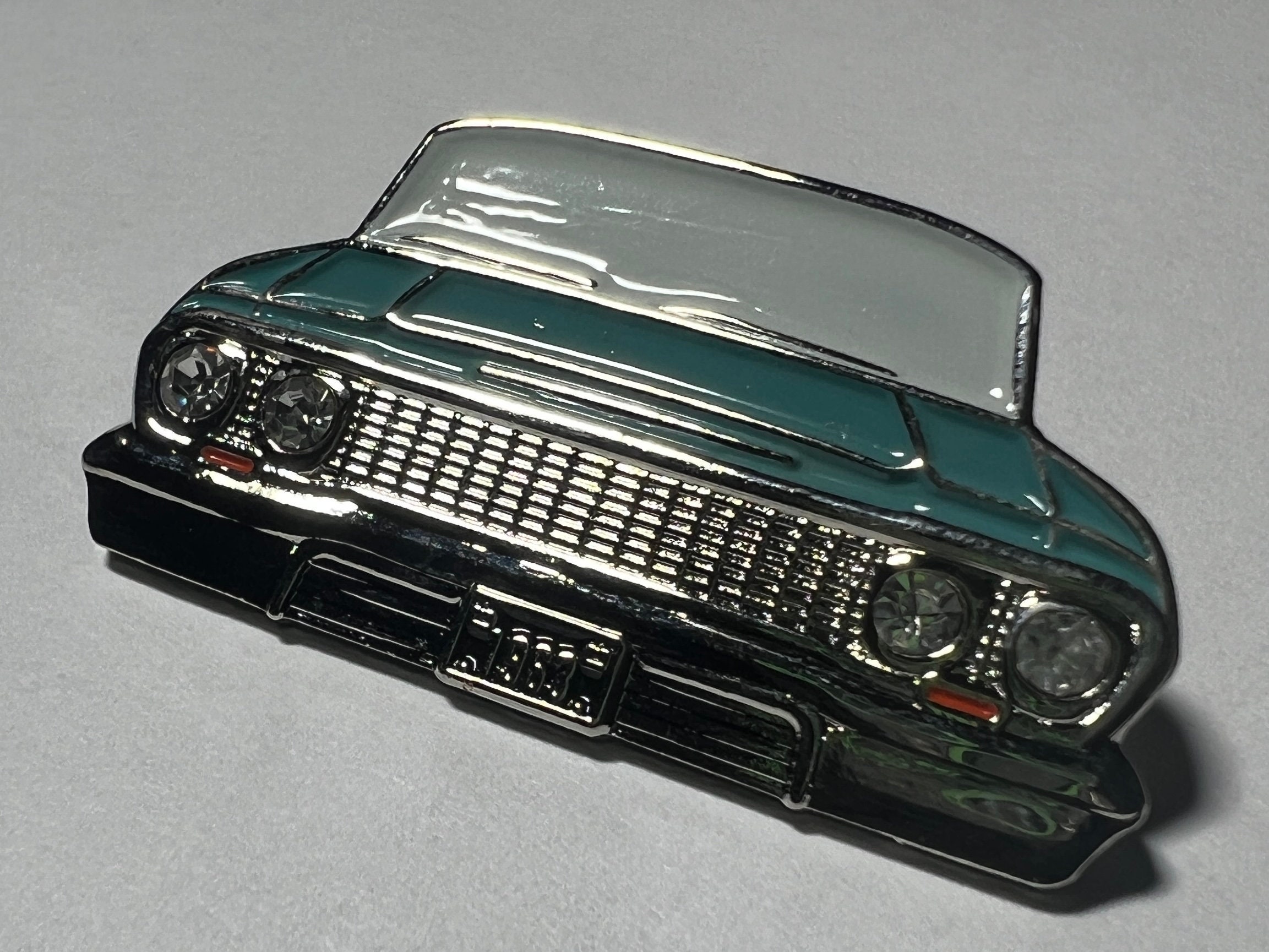 1963 Lowrider Impala Pin: Chevrolet 3D Jewel Headlights - Etsy