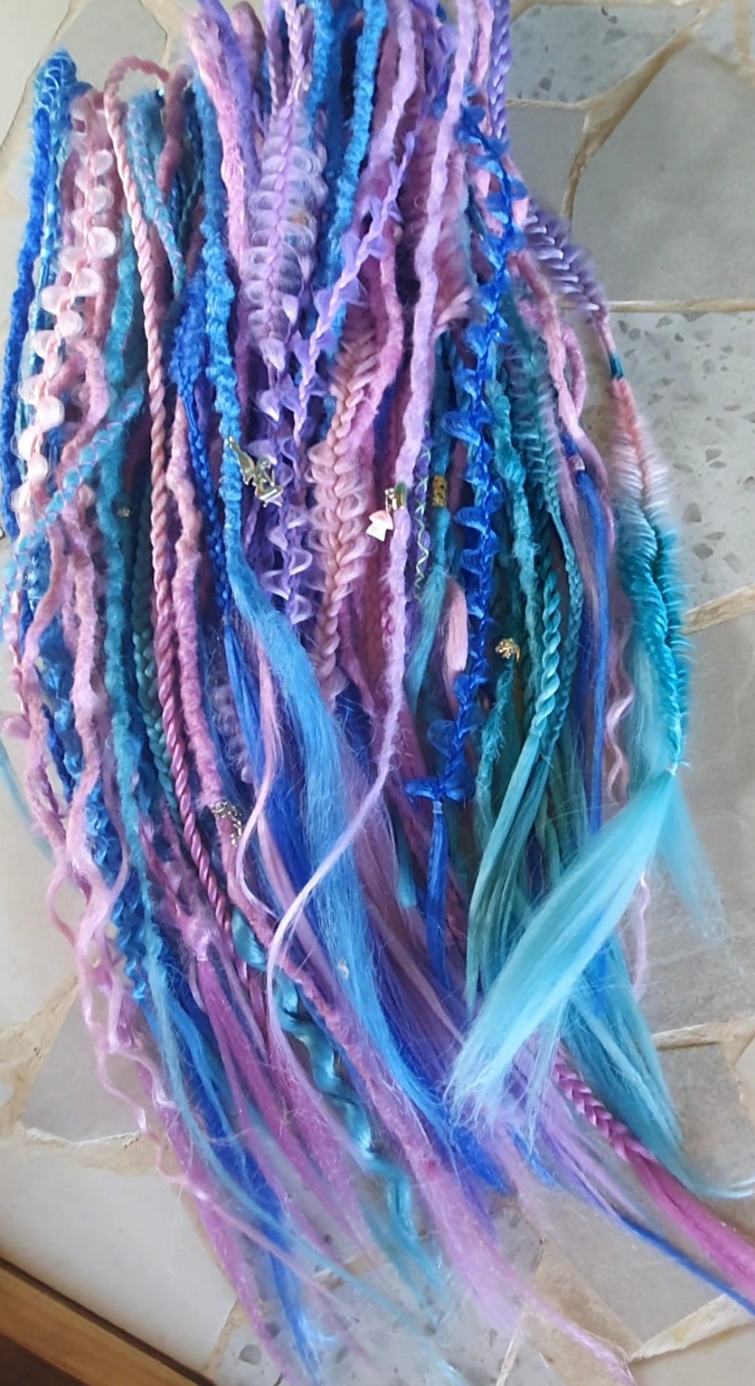 DE Dreadlocks Extensions Full Set 40 CUSTOM ORDER - Etsy