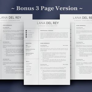 FREE! Modern Resume Template: Stand Out and Get Hired | Resume Template ...