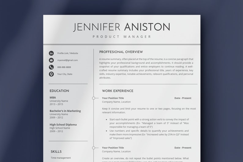 Unlock Opportunities: Standout Resume Bundle With Engaging Cover Letter ...