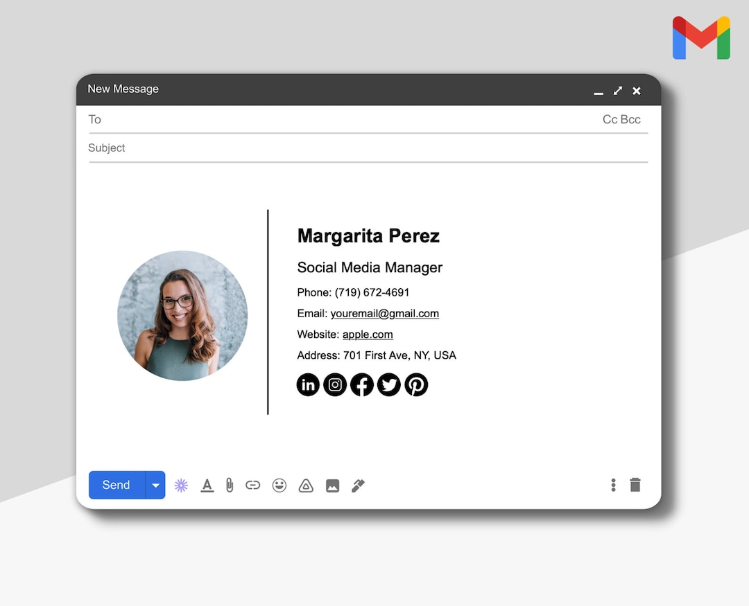 FREE Email Signature Template Leave a Lasting Impression With Every ...