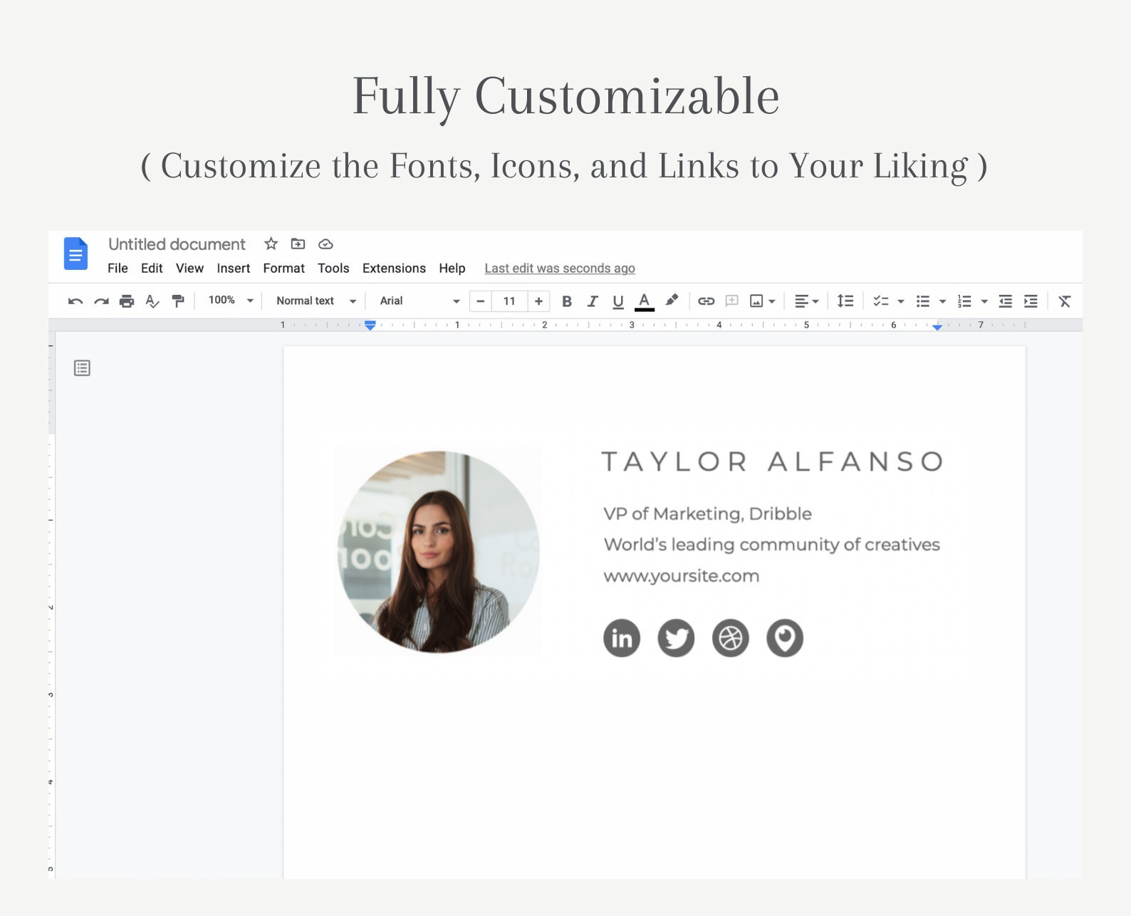 FREE Email Signature Template Leave a Lasting Impression With Every ...