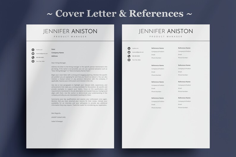 Unlock Opportunities: Standout Resume Bundle With Engaging Cover Letter ...