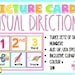 Classroom Management Instruction Direction Visual Cue Cards - Etsy