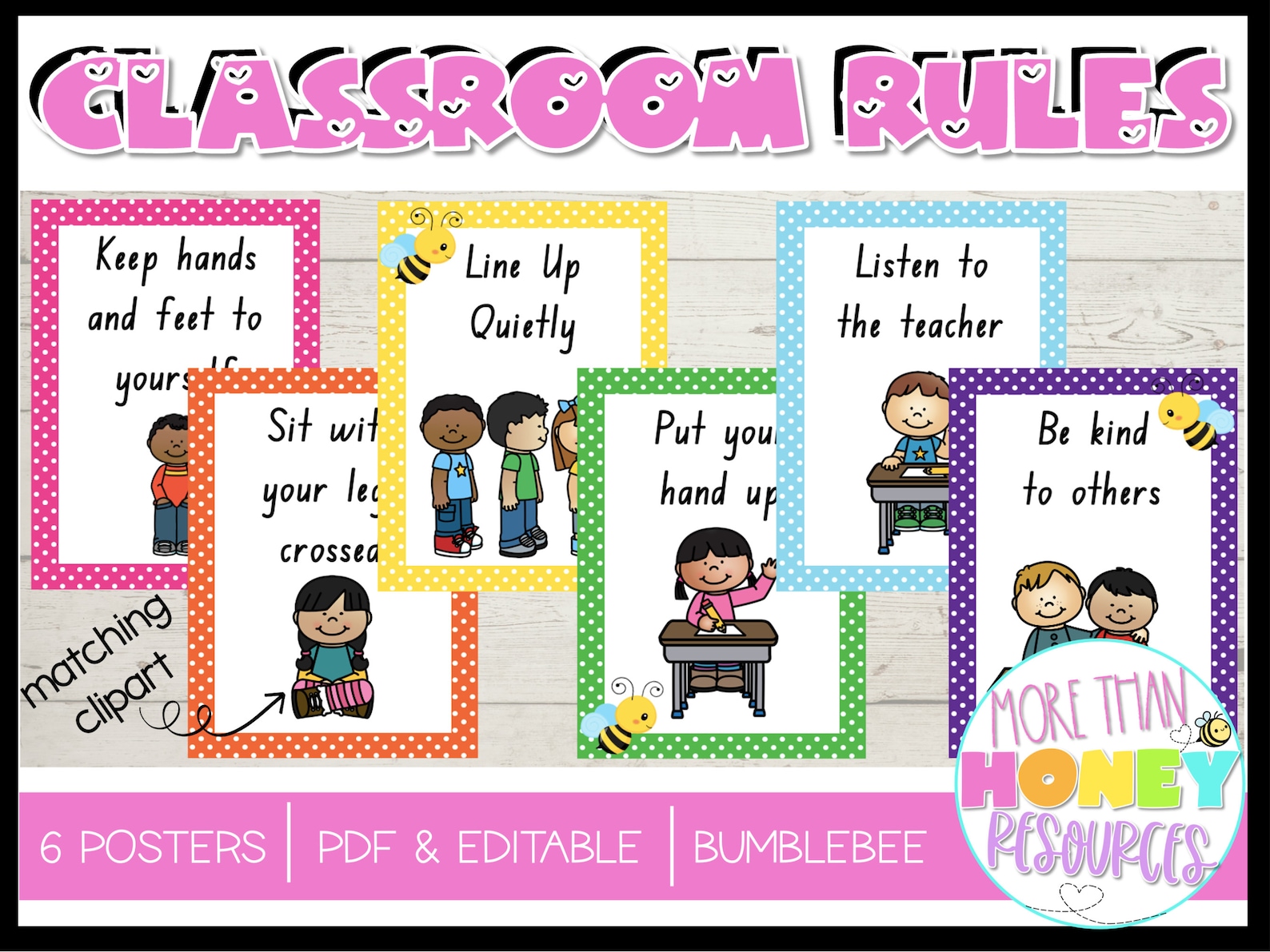 EDITABLE Classroom Rules and Expectations Behaviour Management Bulletin ...