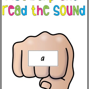 High Five Fist Bump the Sight Word / Letter / Sound / Phoneme ...