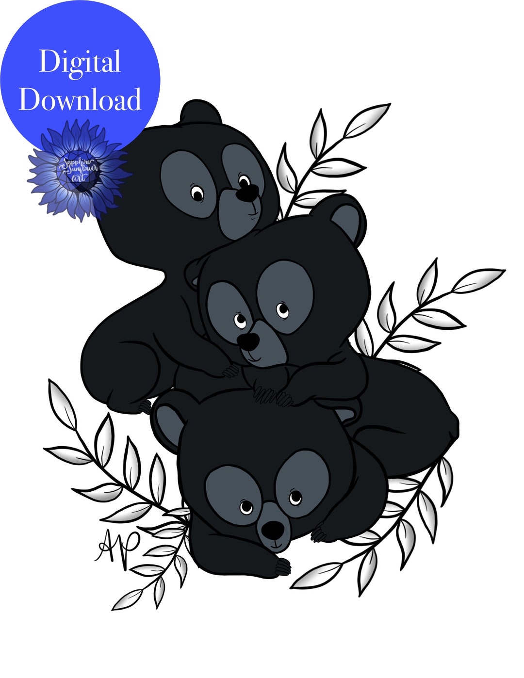 Digital Download Brother Bears Print - Etsy