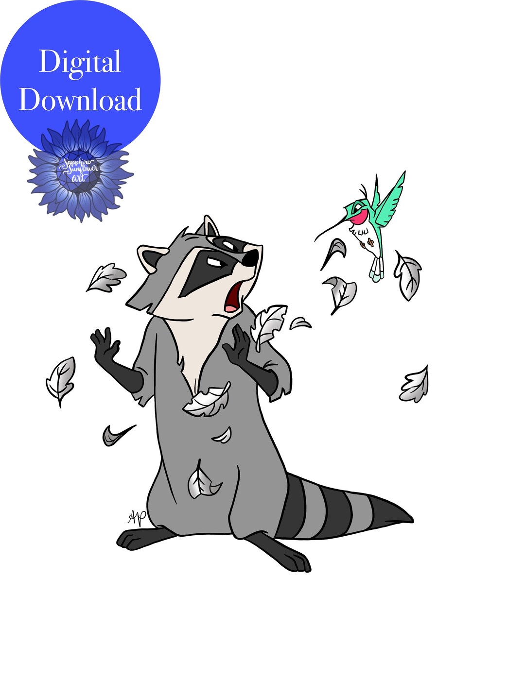 Digital Download Meeko and Flit Print - Etsy