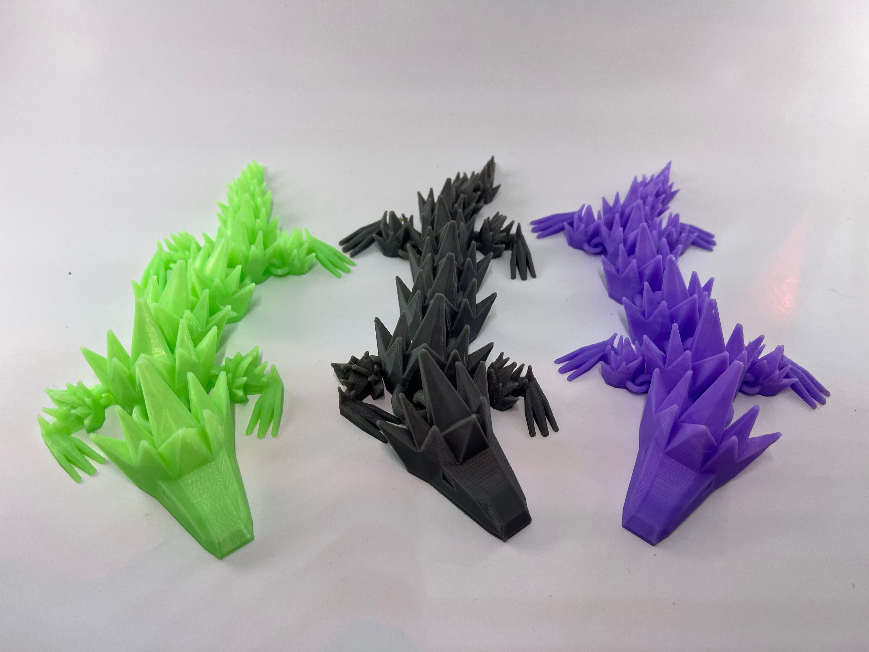 Articulated Spiky Lizard Fidget Toy - Etsy