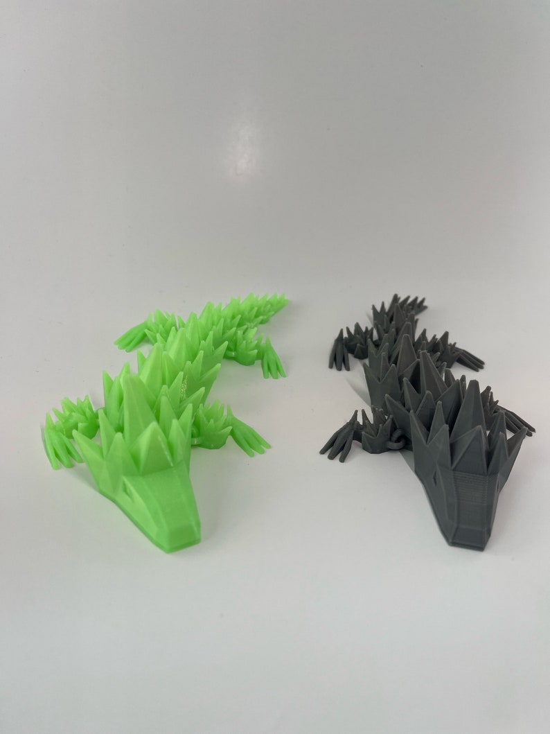 Articulated Spiky Lizard Fidget Toy - Etsy