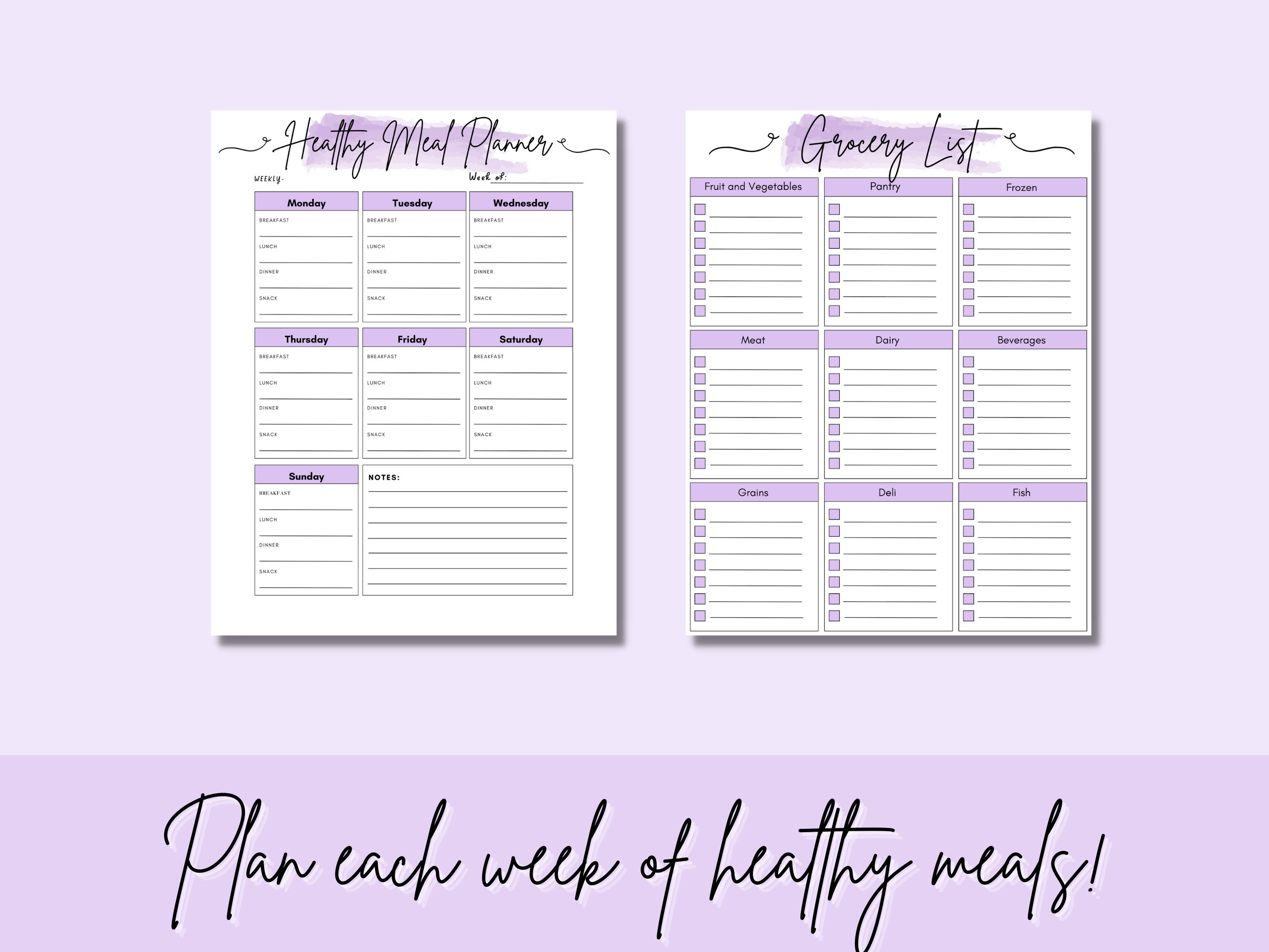 Fitness Planner,workout Planner Fitness Journal,exercise Planner ...