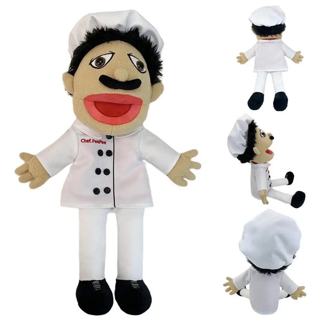 Chef Pee Pee SML Puppet Plush / Jeffy Cody Mario Super - Etsy Chef Pee Pee SML Puppet Plush / Jeffy Cody Mario Super - Etsy